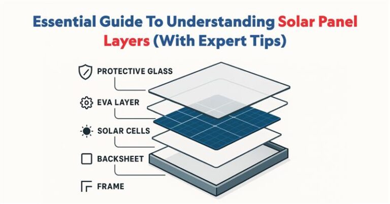 Essential Guide to Understanding Solar Panel Layers (With Expert Tips ...